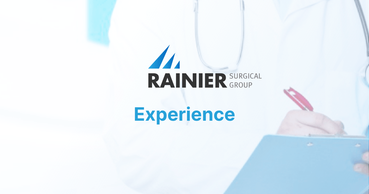 Experience - Rainier